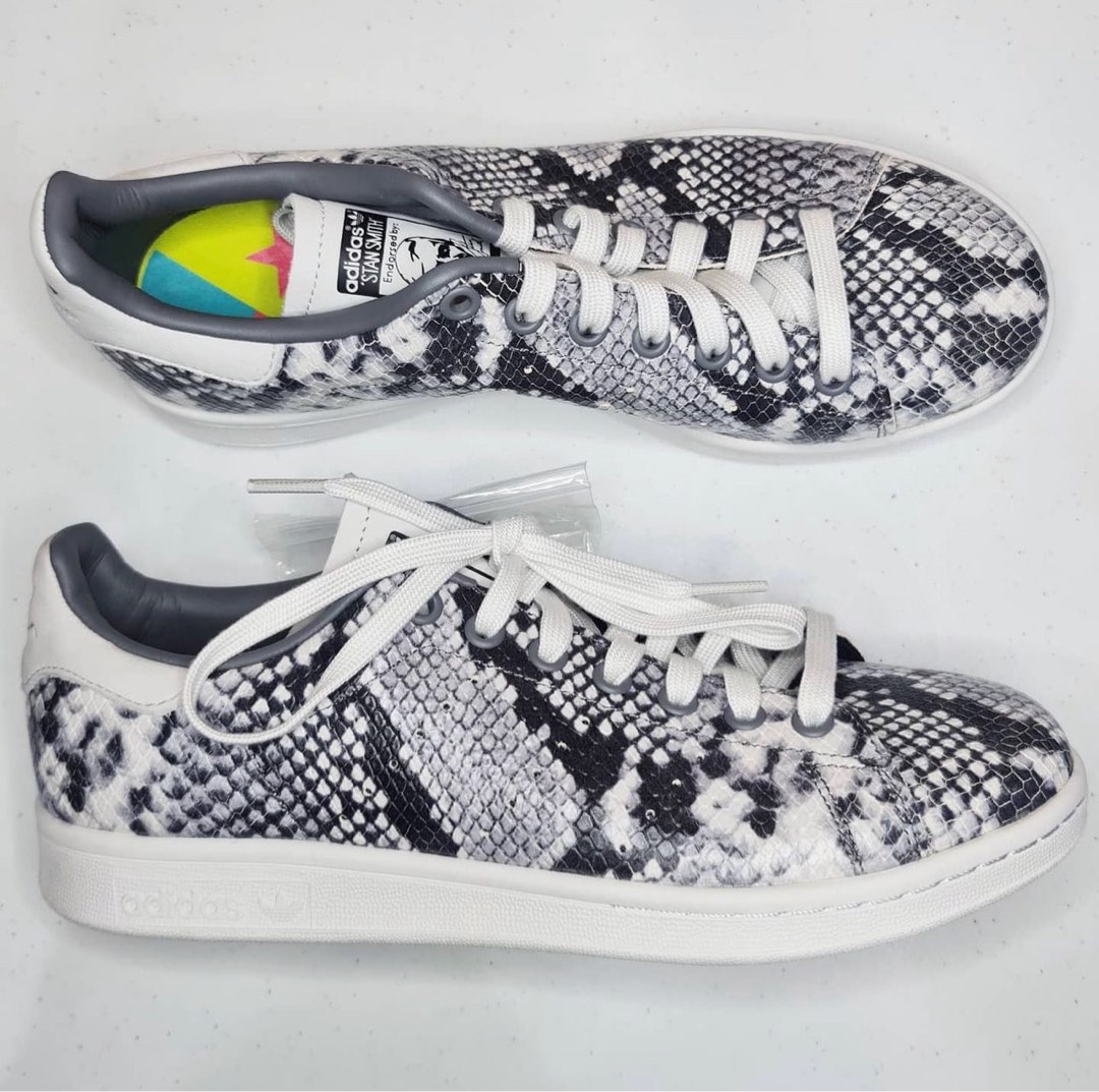 ADIDAS: Stan Smith with Snake Print (Brand new), Women's Fashion ...