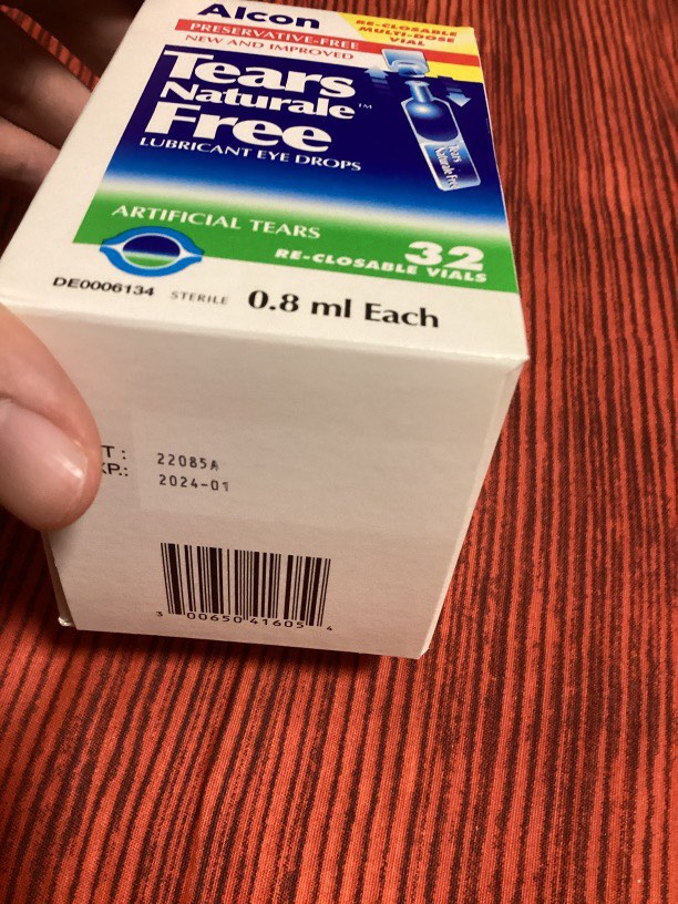 9 box Alcon tears naturale eye drops 32 vials/0.8ml, Beauty & Personal ...