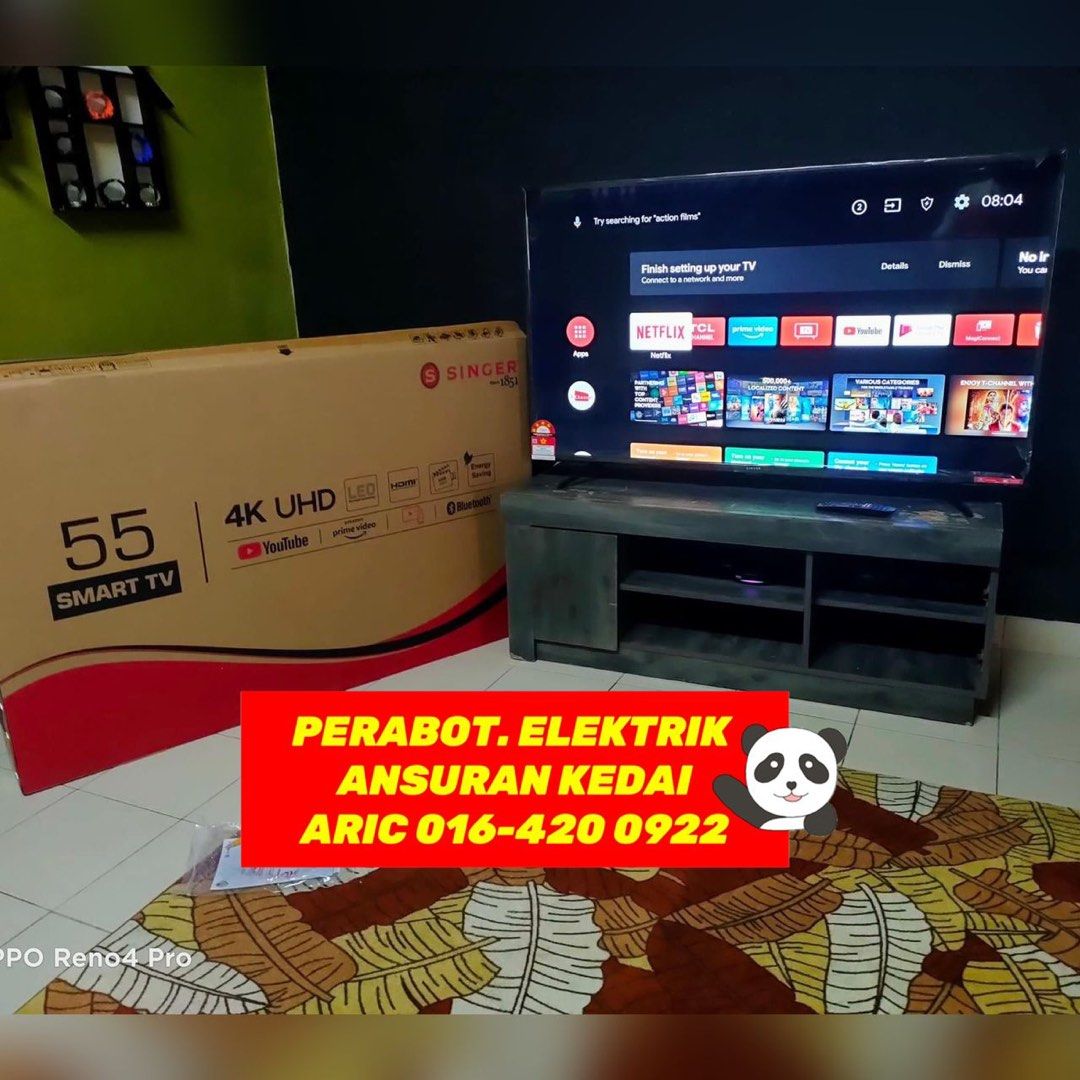 ANDROID TV ANSURAN KEDAI, TV & Home Appliances, TV & Entertainment, TV ...
