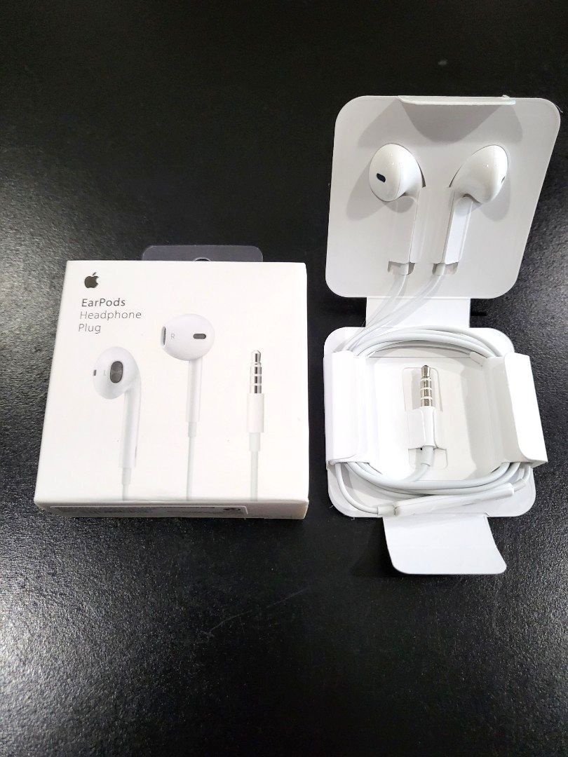 Apple Earpods Headphone Plug 3.5mm Connector Earpiece Earphones, Audio ...