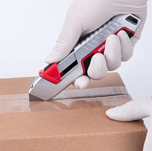 AUTO RETRACTABLE UTILITY SAFETY KNIFE/ SAFETY PENKNIFE/ AUTO NT CUTTER/ CARTON BOX CUTTER ...