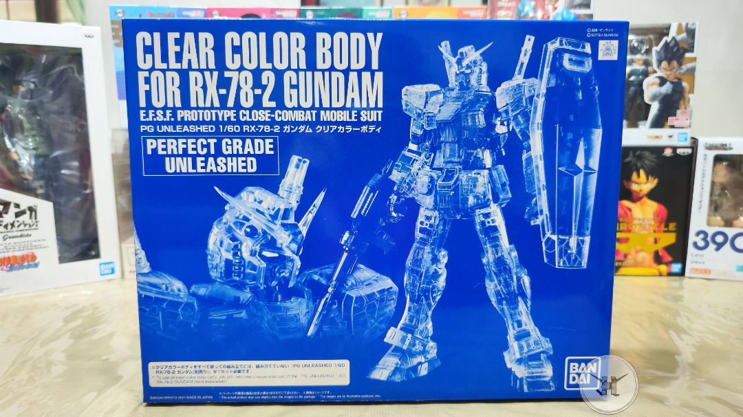 Bandai PG 1/60 Clear Body for RX-78-2 Gundam PG Unleashed, Hobbies ...