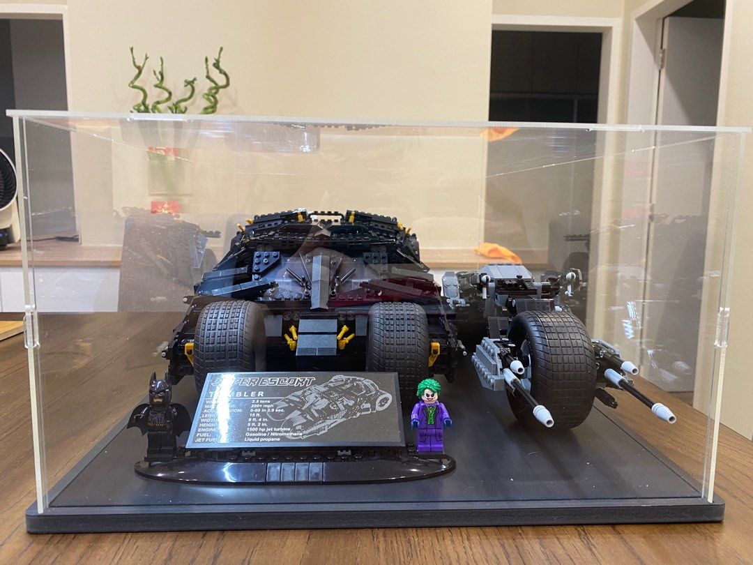 Batman Tumbler & Bat Pod with Acrylic Box, Hobbies & Toys, Toys & Games ...