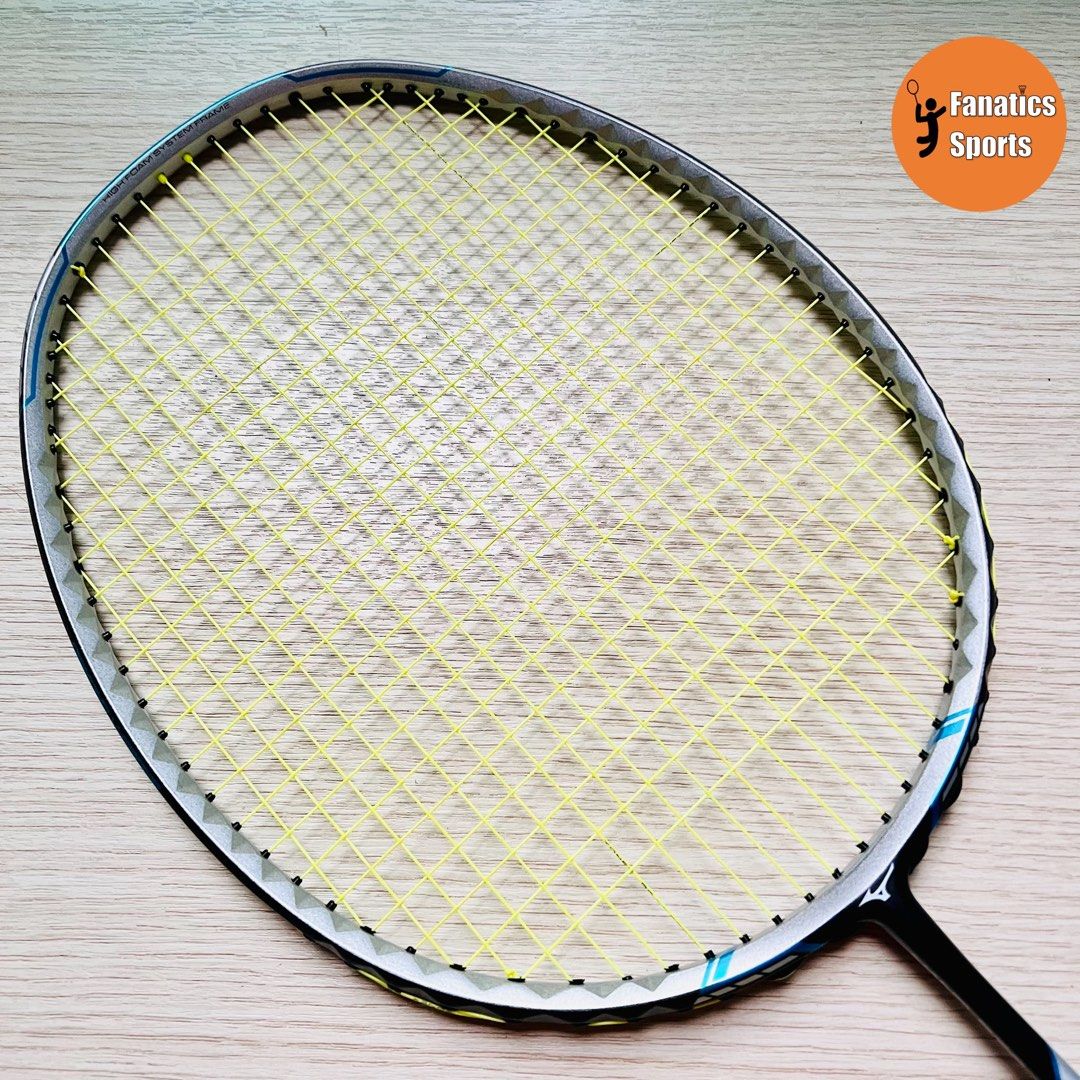 [Bundle] Brand New Mizuno Prototype X-3 Badminton Racket strung with ...