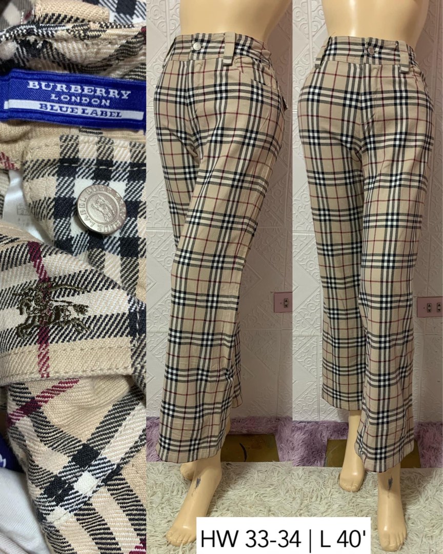 Burberry Pants, Women's Fashion, Bottoms, Jeans on Carousell