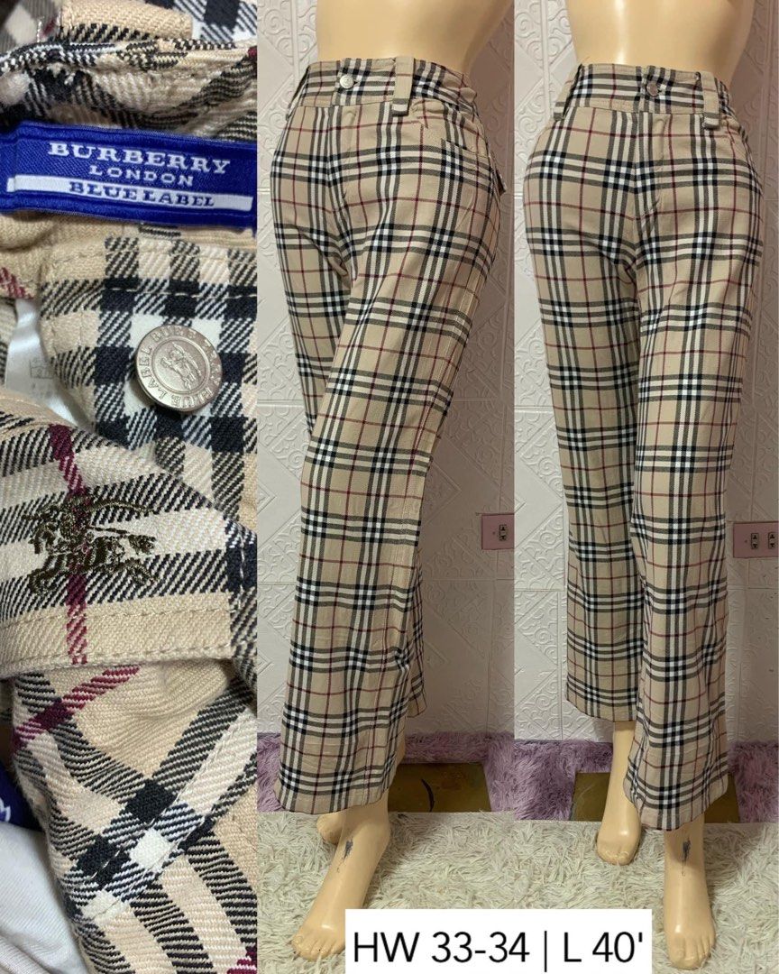 Burberry Pants, Women's Fashion, Bottoms, Jeans on Carousell