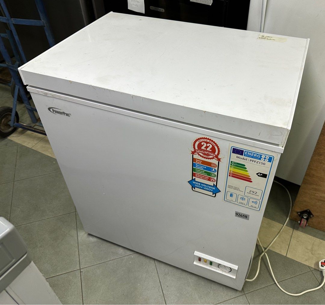 BUY NOW! POWERPAC 150L Chest Freezer PPFZ150 (92658), TV & Home ...