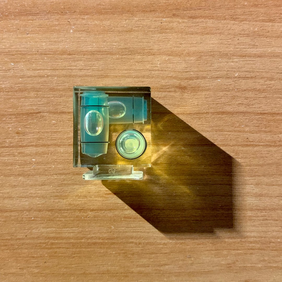 Camera Level Hot Shoe Level 3 Axis Bubble Spirit Level, Photography ...