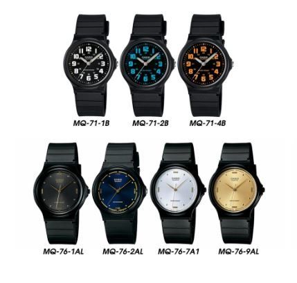 Casio Basic Round Watch (MQ Series), Men's Fashion, Watches ...