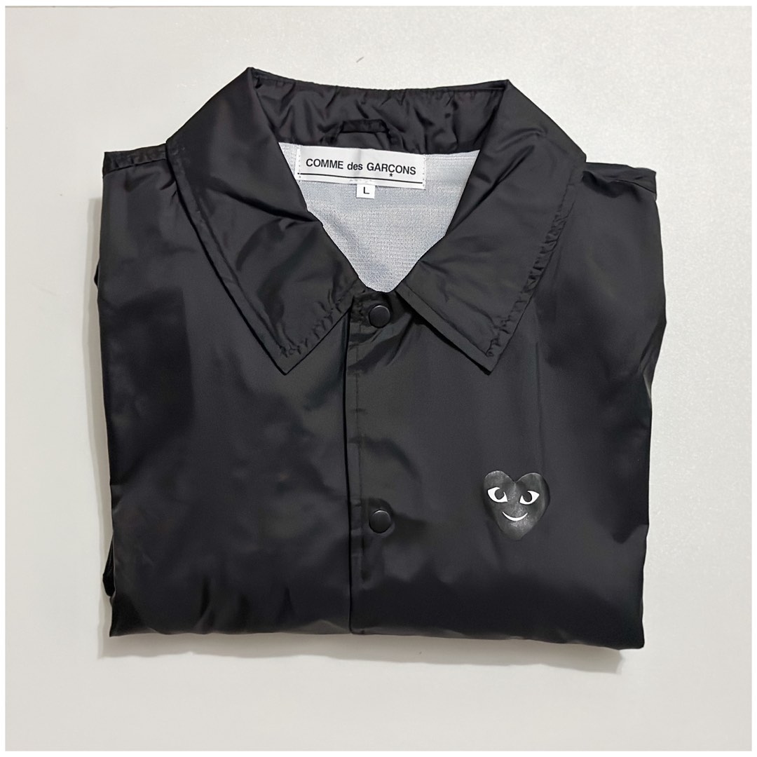 CDG Holiday Emoji Coach Jacket, Men's Fashion, Coats, Jackets and ...