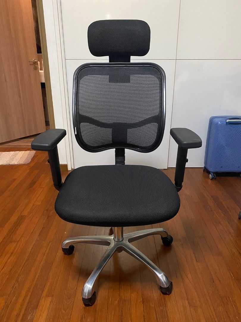 Office Chair, Table and Samsung Monitor, Furniture & Home Living ...