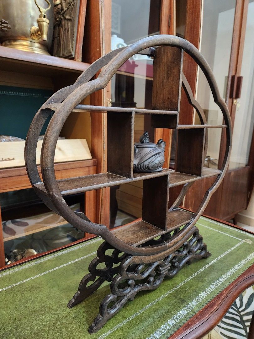 Chinese Wood Display Stand, Hobbies & Toys, Collectibles & Memorabilia ...