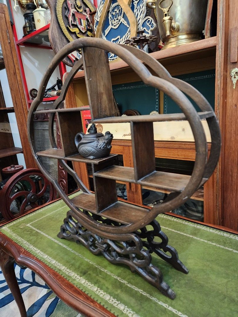 Chinese Wood Display Stand, Hobbies & Toys, Collectibles & Memorabilia ...