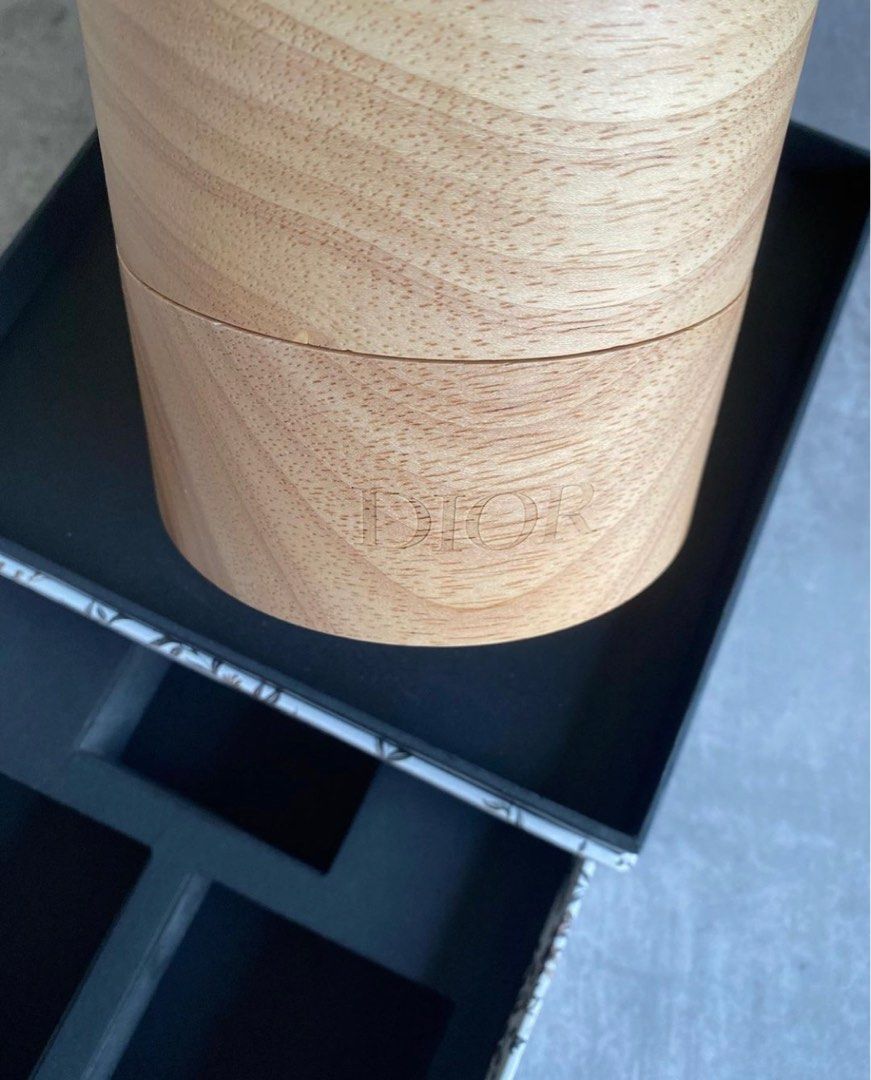 Christian Dior 3 tier dimsum wooden box with drawer compartment ...