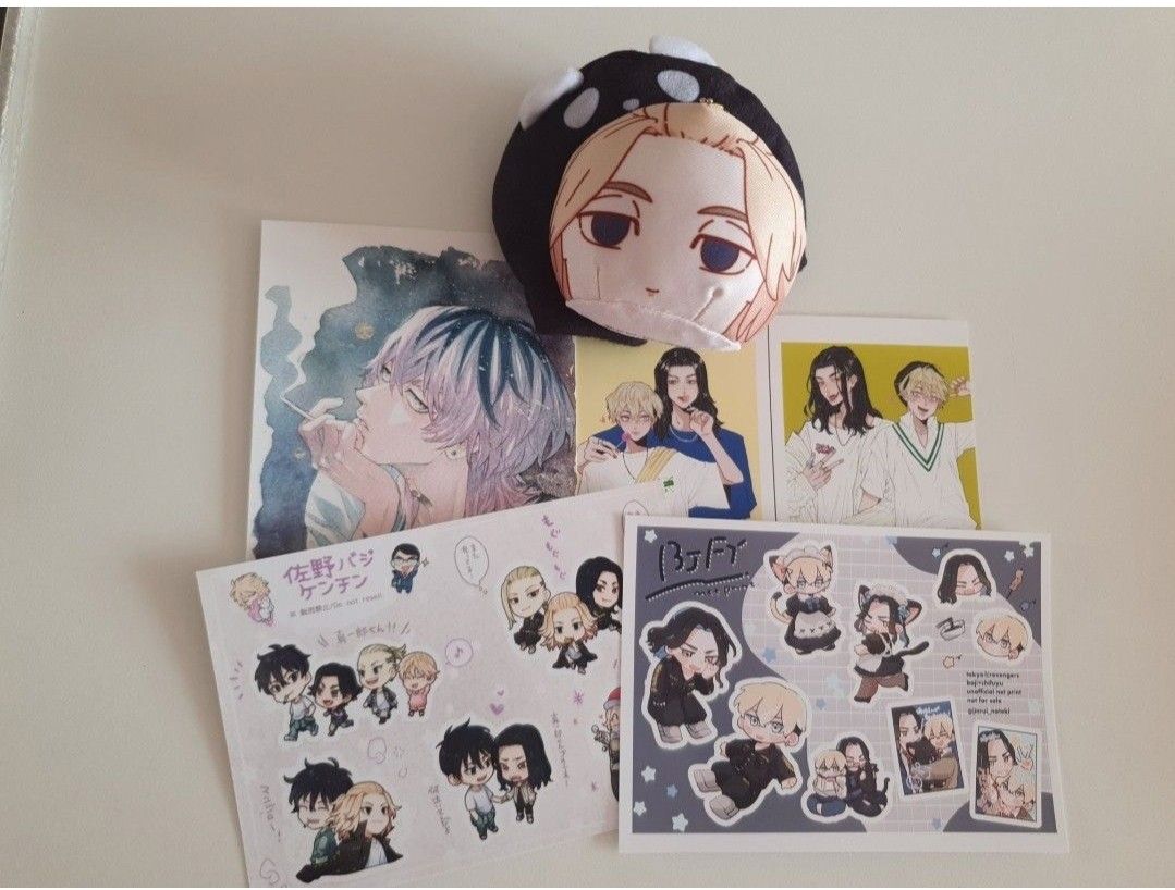 CHEAP anime merch (bnha, mha, genshin, jjk, kny, tgcf, tr, golden kamuy ...
