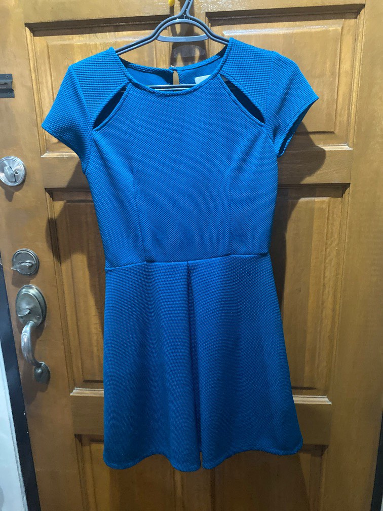 CLN Blue Dress, Women's Fashion, Dresses & Sets, Dresses on Carousell