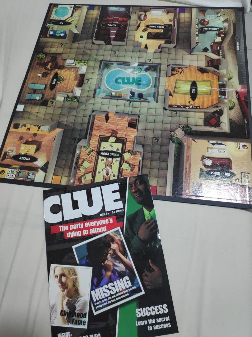 Clue: Discover the Secrets, Hobbies & Toys, Toys & Games on Carousell