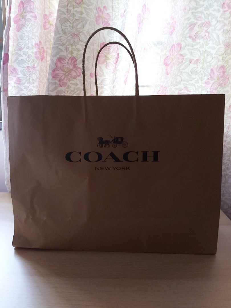 Coach Original Brown Paper Bag, Women's Fashion, Bags & Wallets, Tote ...