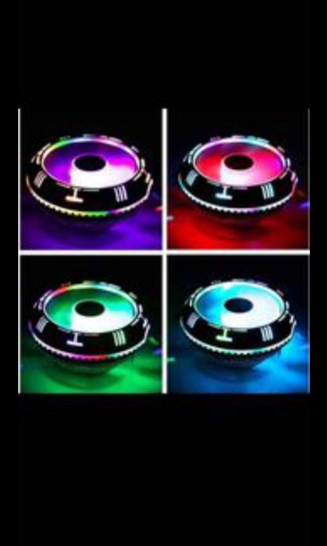 CPU COOLER SYCAT RGB amd/Intel..., Computers & Tech, Parts ...