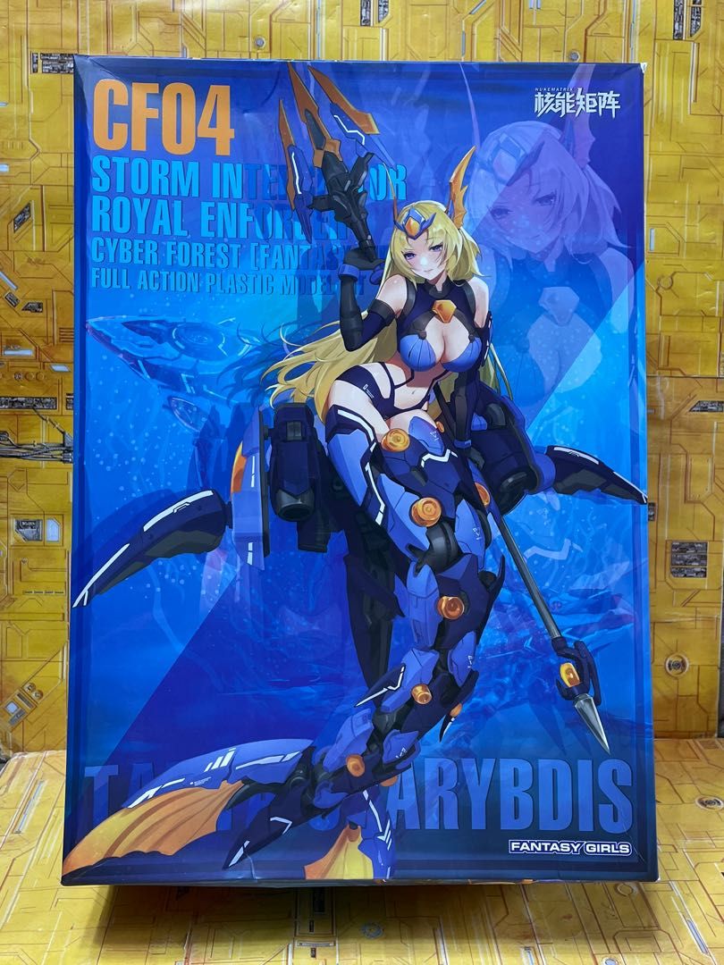 Cyber Forest Fantasy Girls - CF-04 CF04 Storm Interceptor - Royal Enforcer Model Kit (Brand New ...