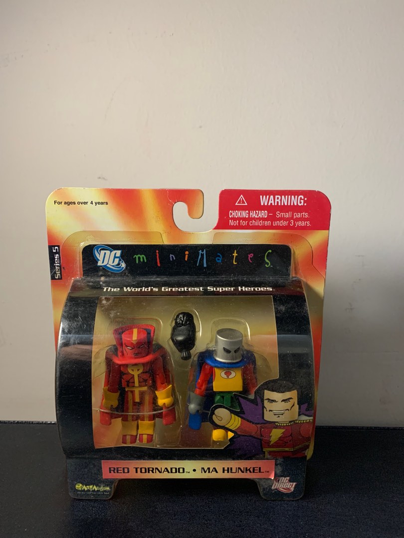DC comics Minimates Red Tornado & Ma Hunkel, Hobbies & Toys, Toys ...