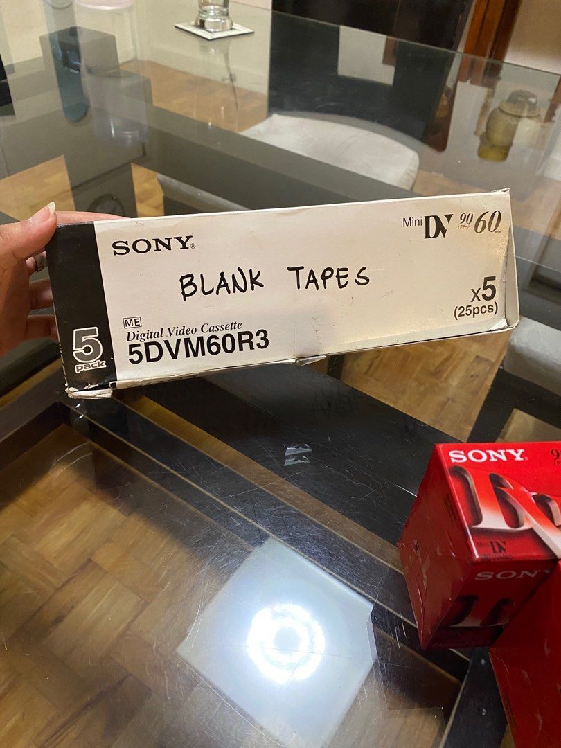Digital Video Cassette Blank Tapes (5 pack), Photography, Video Cameras ...
