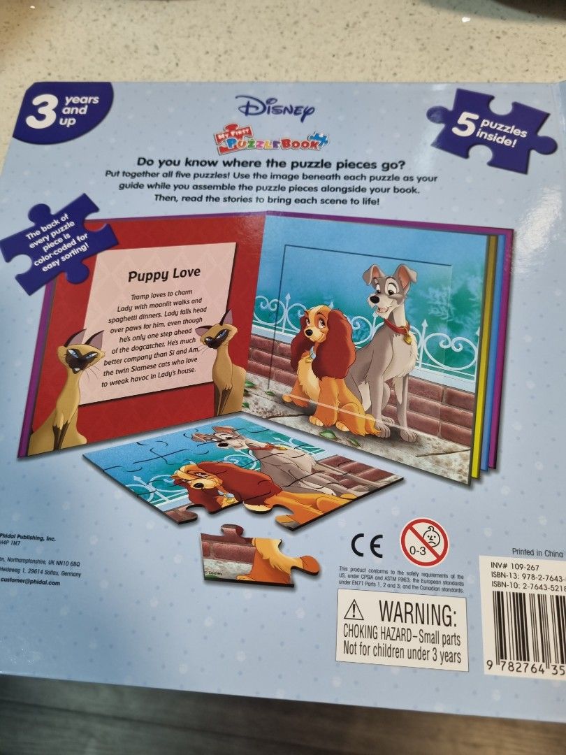 Disney My First Puzzle Book, Hobbies & Toys, Books & Magazines ...