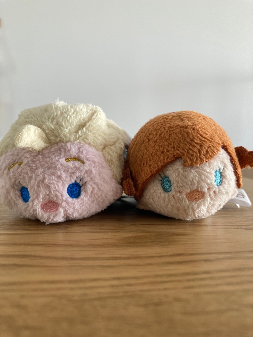 Disney Tsum Tsum Anna & Elsa Frozen, Hobbies & Toys, Toys & Games on ...