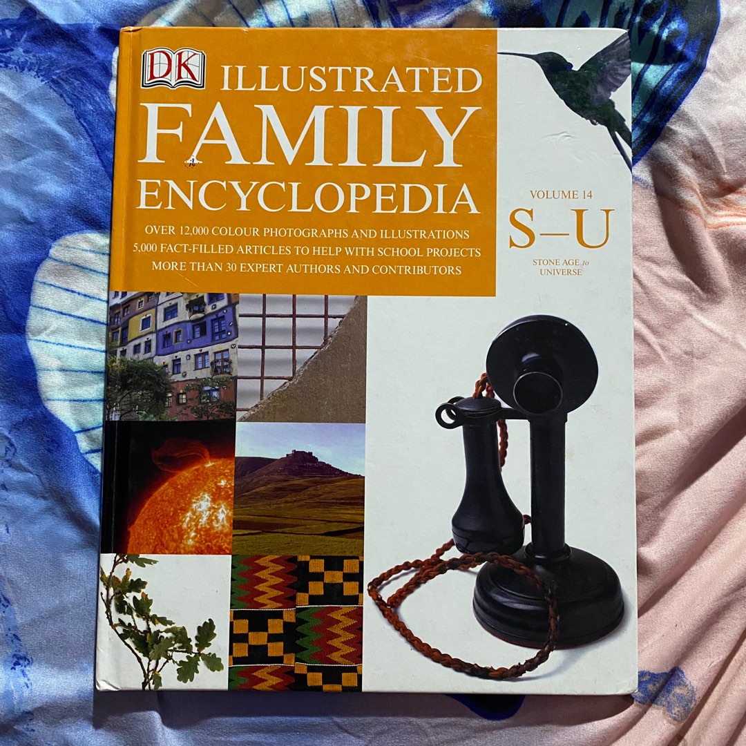 DK Illustrated Family Encyclopedia Volume 14 S-U Stone Age to Universe ...