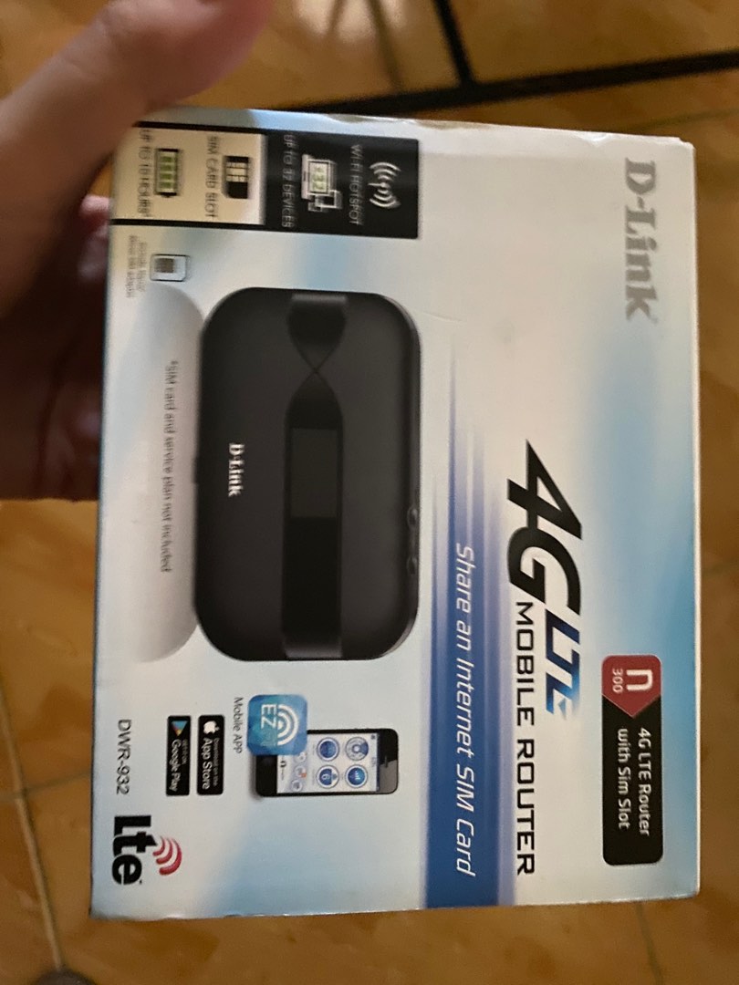 D-Link 4G LTE Mobile Router, Computers & Tech, Parts & Accessories ...
