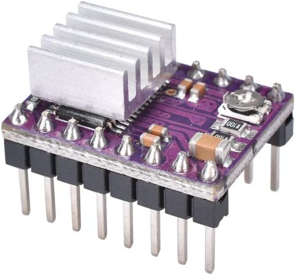 DollaTek 5Pcs 3D Printer Stepstick DRV8825 Stepper Motor Driver Reprap ...