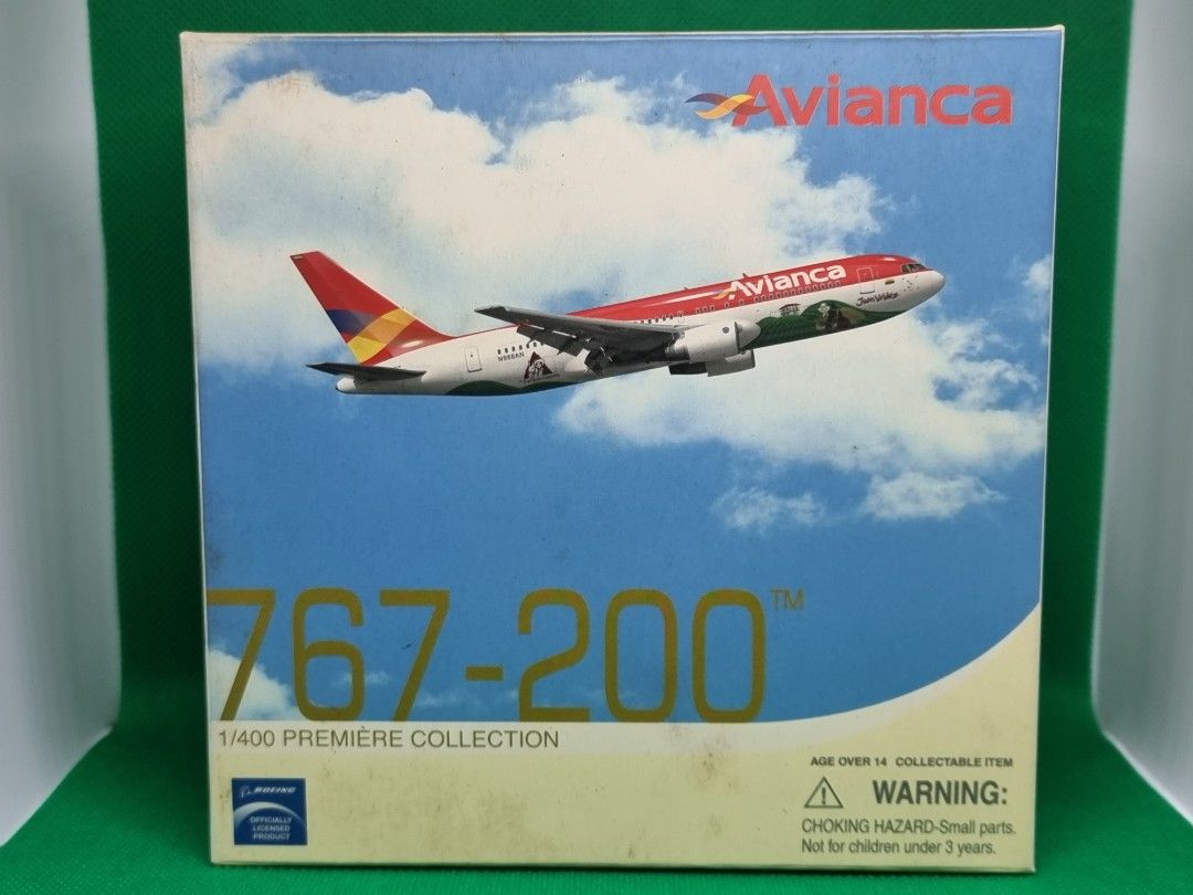 Dragon Wings Avianca B767-200 1:400scale Diecast metal, Hobbies & Toys ...