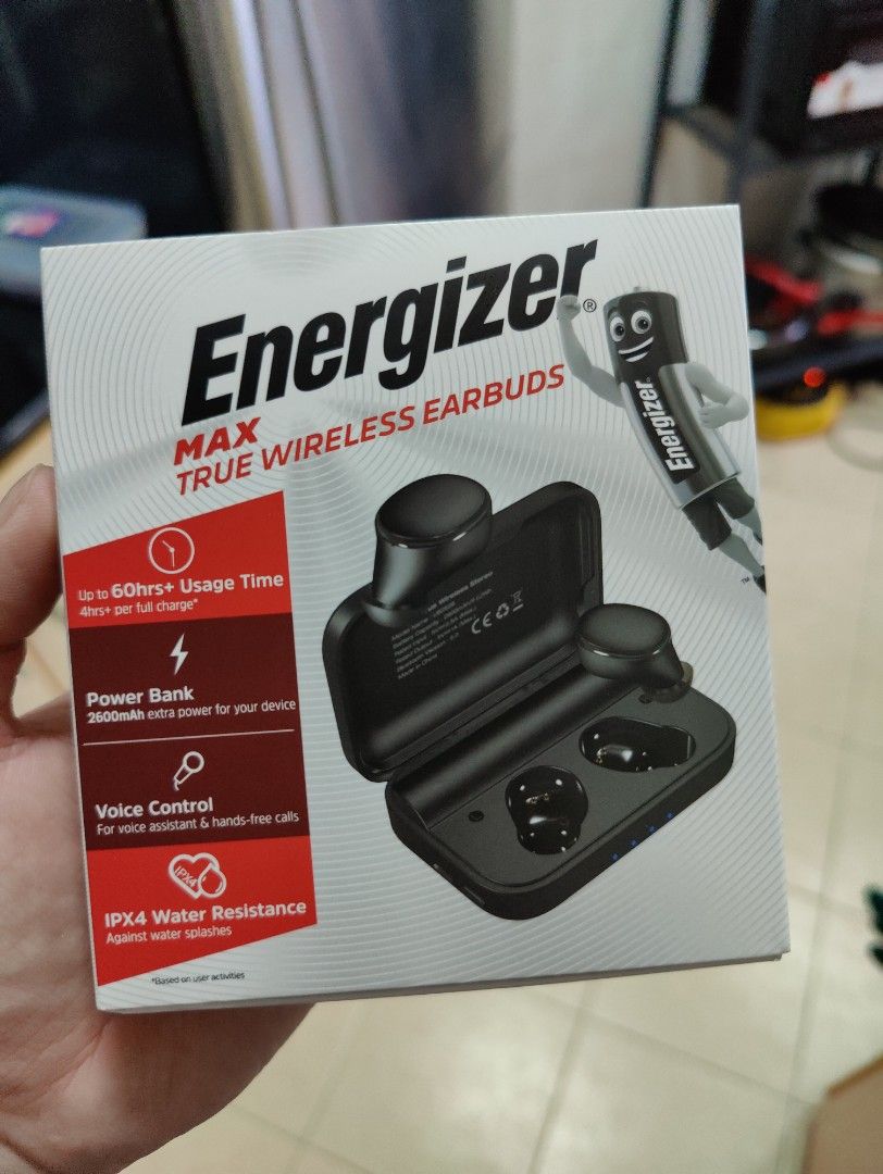 Energizer Earbuds + Power Bank, Audio, Earphones on Carousell