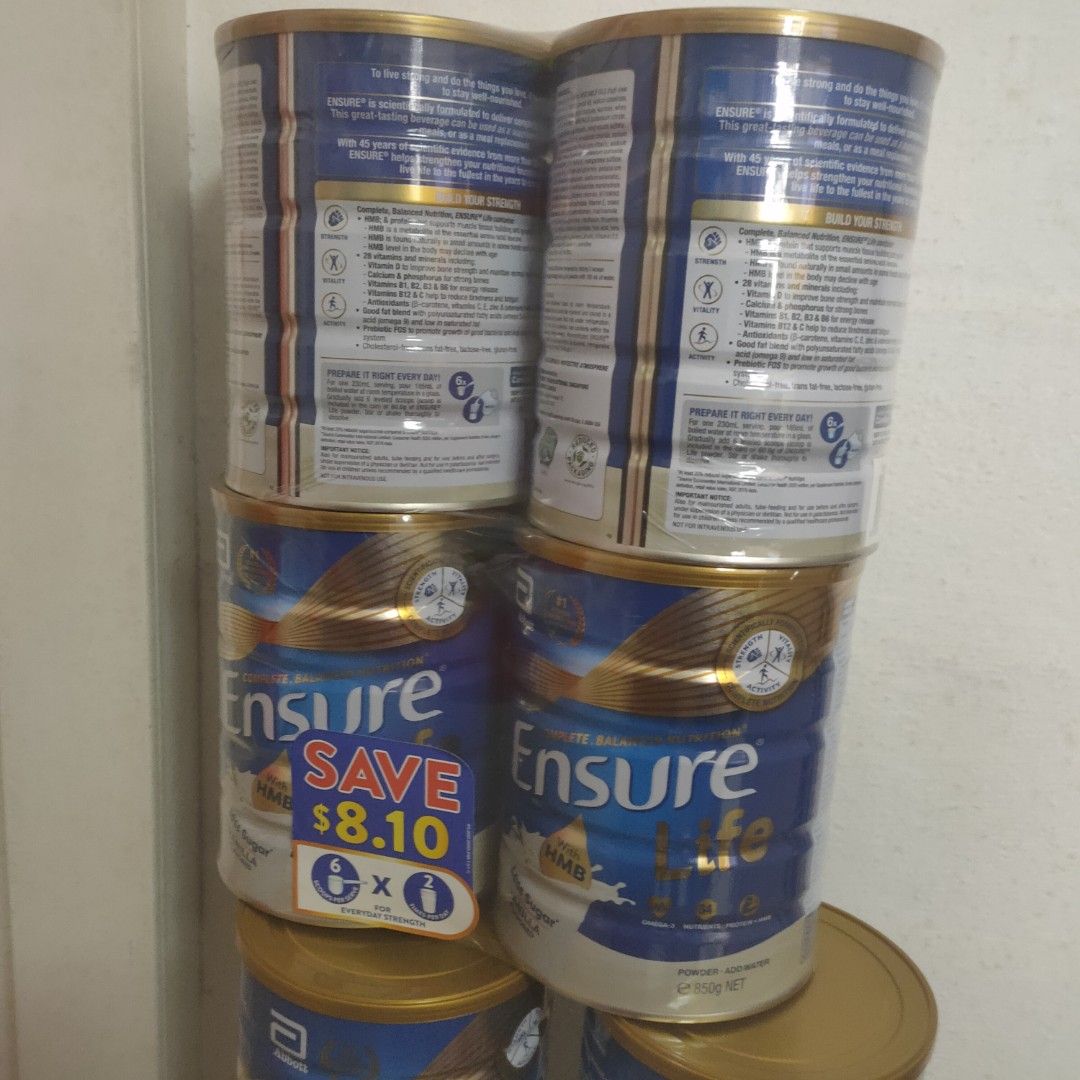 Ensure Life with HMB : wheat favour - self collection, Food & Drinks, Packaged & Instant Food on ...