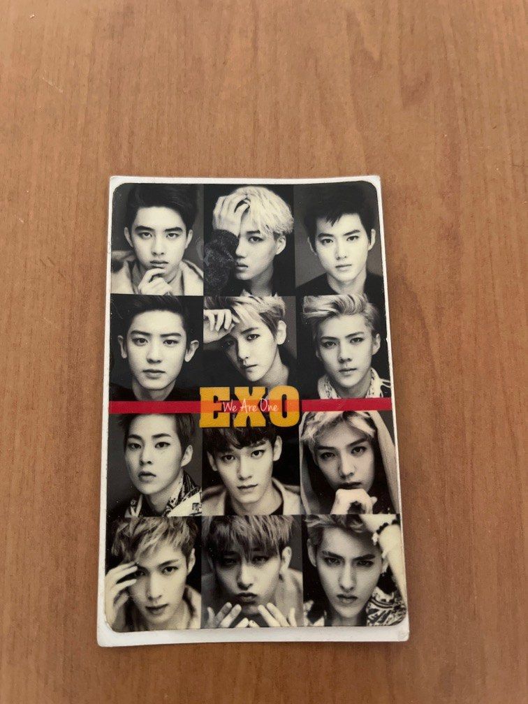 Exo card, Hobbies & Toys, Memorabilia & Collectibles, K-Wave on Carousell