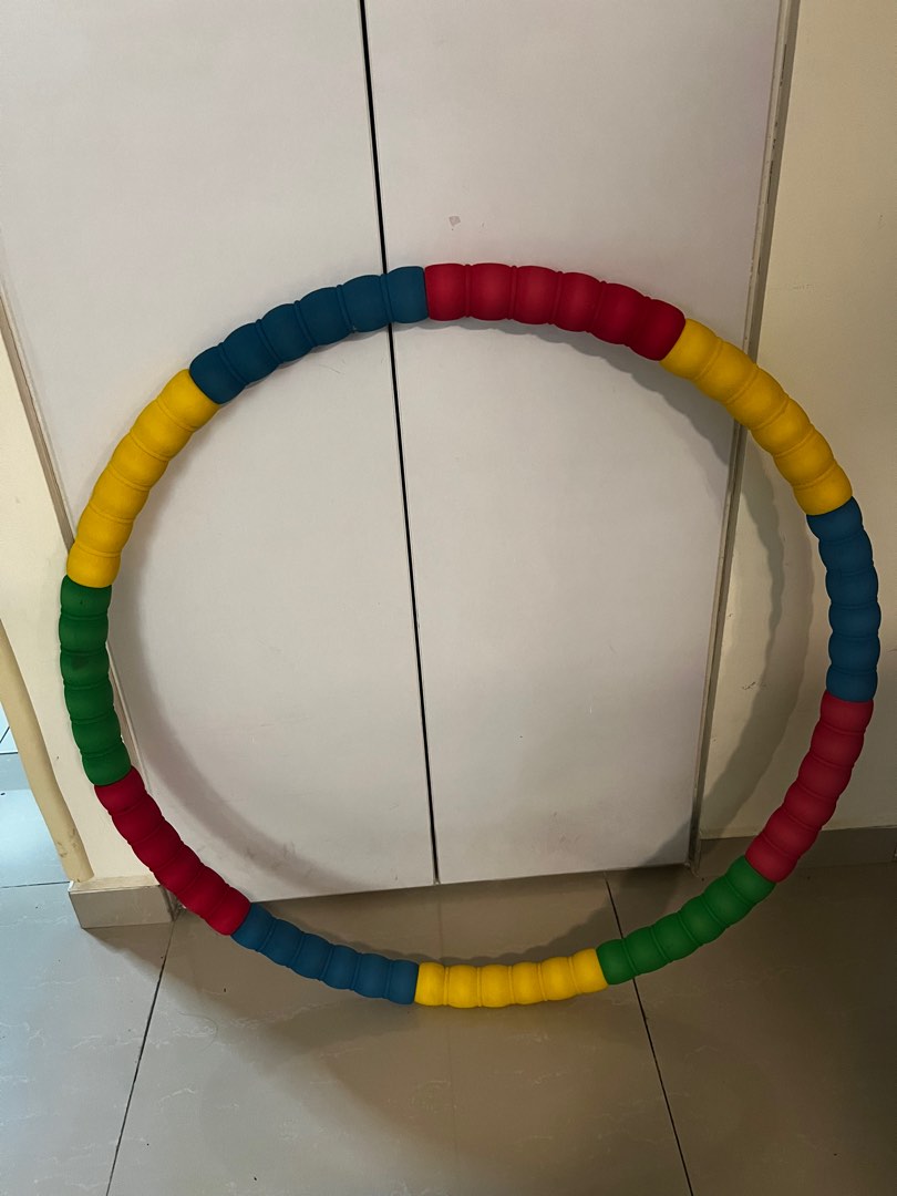 foam exercise hula hoop, Sports Equipment, Exercise & Fitness, Weights ...