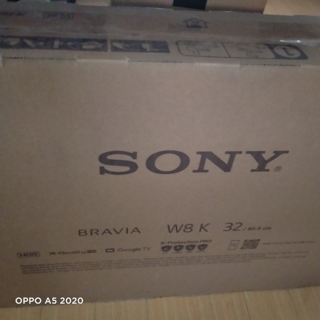 For Sale: Napanalunan sa raffle. Sony Bravia W8 K Google TV, TV & Home Appliances, TV ...