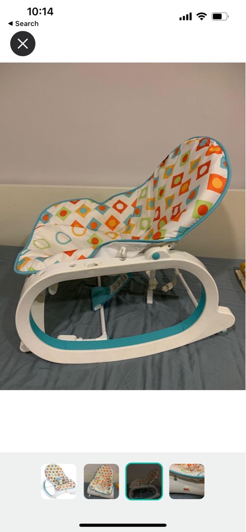 Free fisher and price baby rocker and brand new tummy time pillow ...