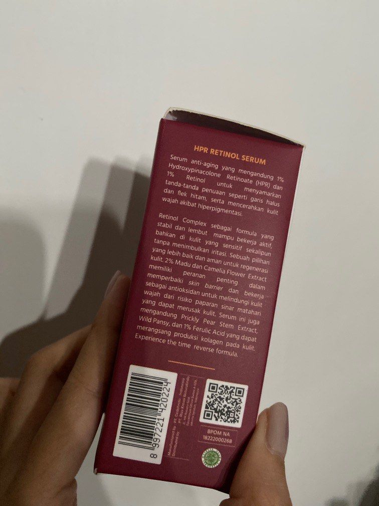(freeong) Bhumi HPR Retinol Serum 18 ml improved formula, Kesehatan & Kecantikan, Kulit, Sabun ...