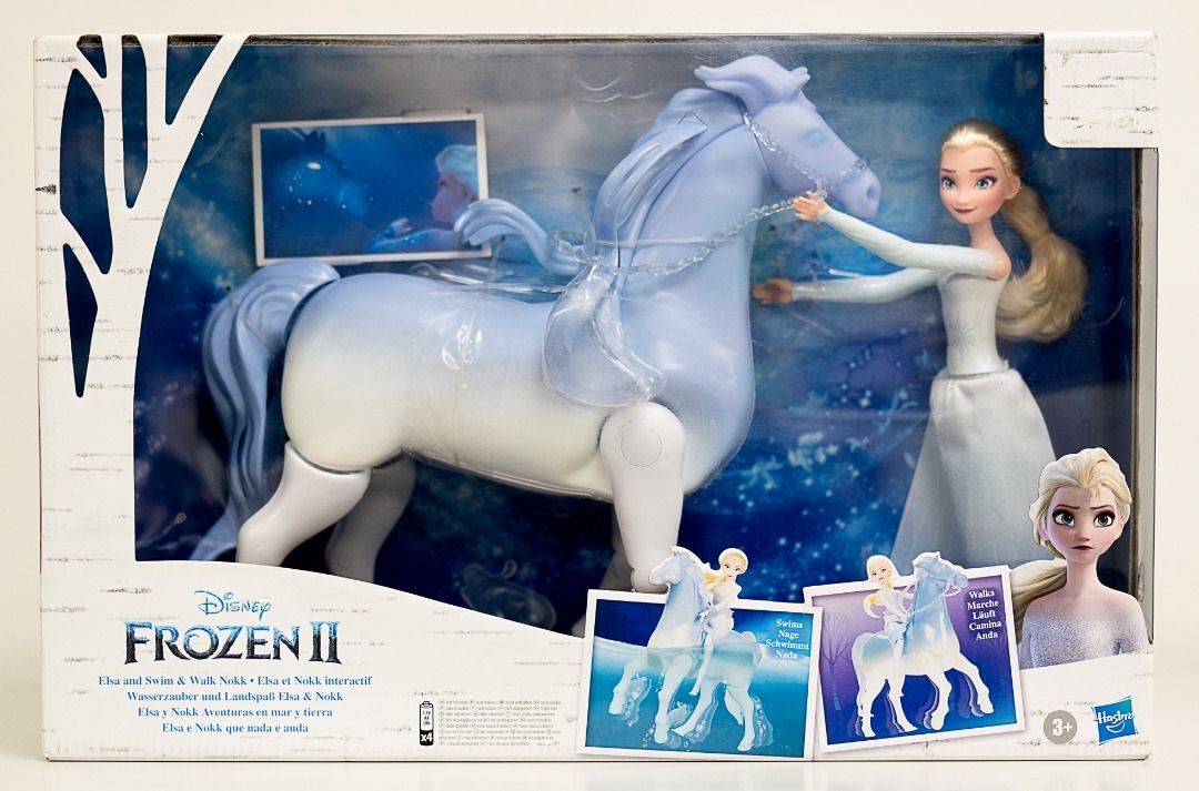 Frozen II Elsa and Swim and Walk Nokk, Hobbies & Toys, Toys & Games on ...