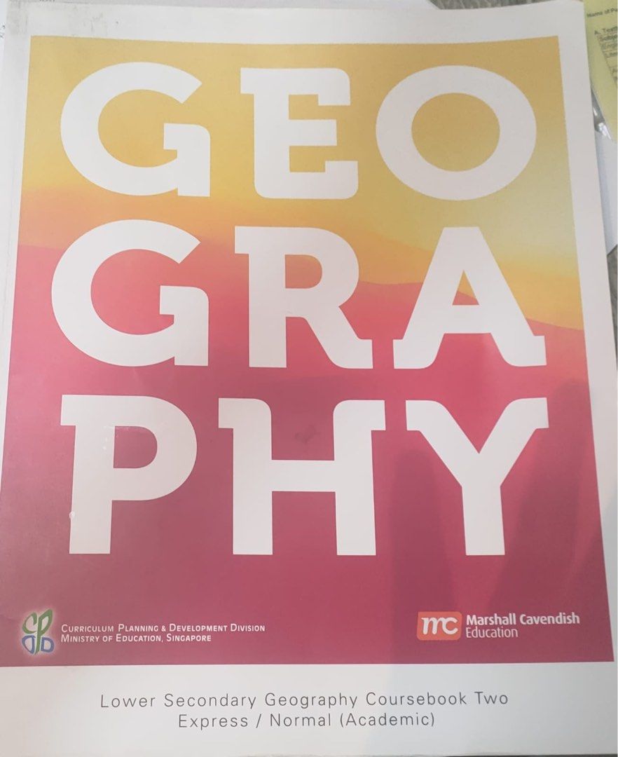 Geography Textbook Sec 1&2, Hobbies & Toys, Books & Magazines ...
