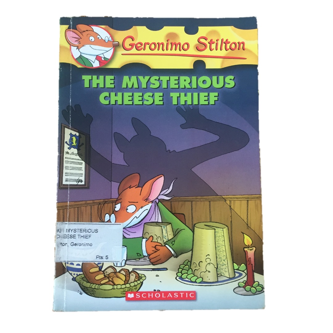 GERONIMO STILTON The Mysterious Cheese Thief, Hobbies & Toys, Books ...