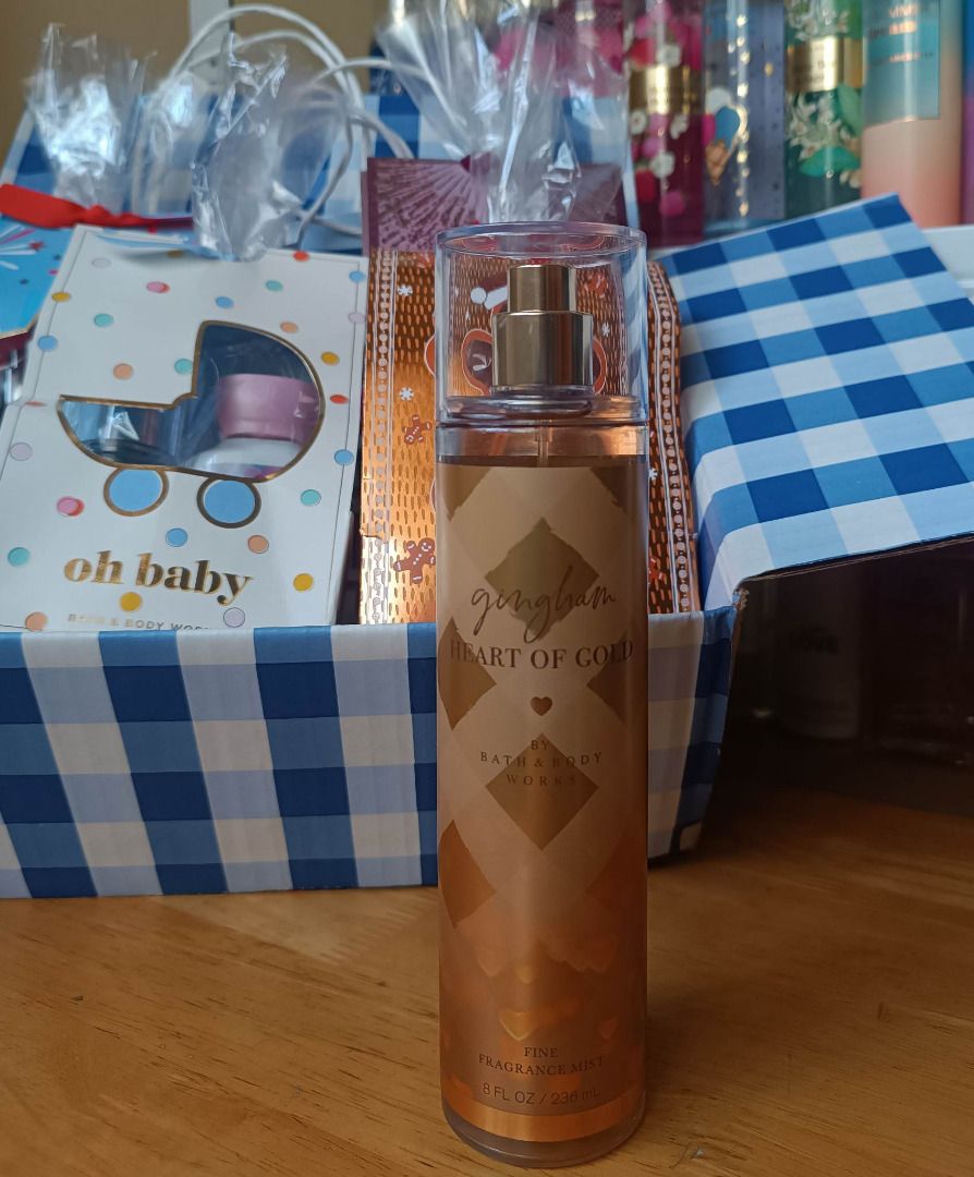 Gingham Heart of Gold - Bath and Body Works 236ml, Beauty & Personal ...