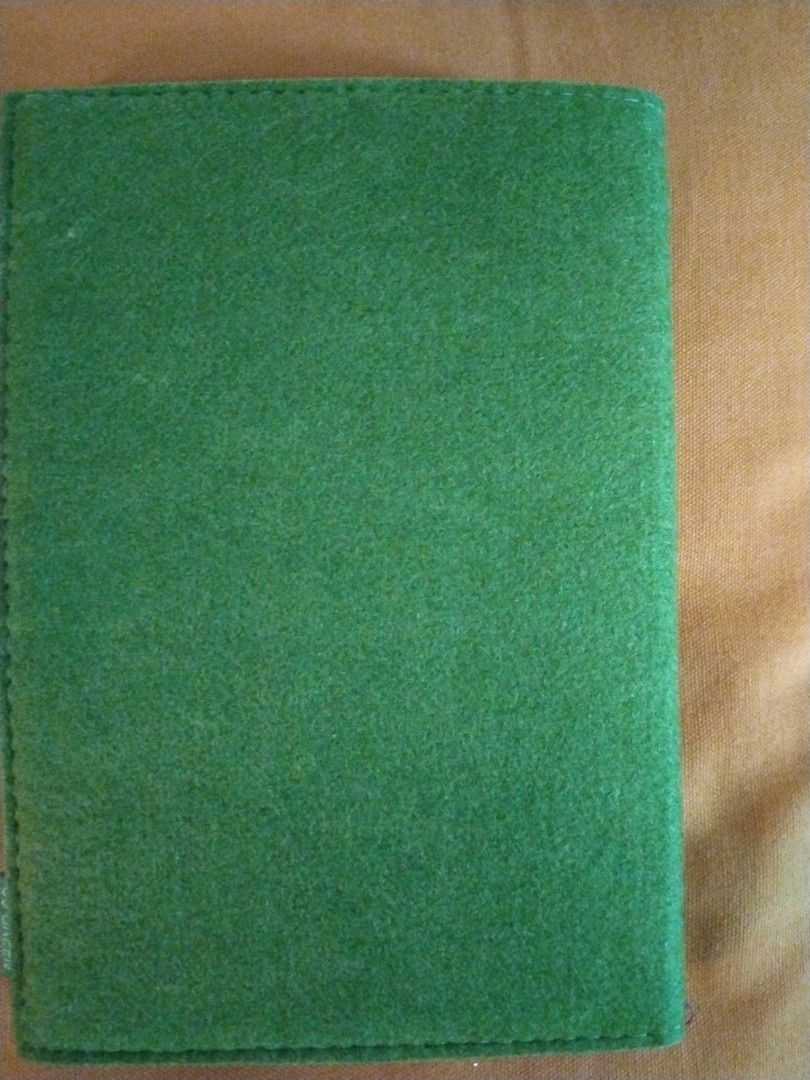 Go Green Felt Note Book, Hobbies & Toys, Stationery & Craft, Stationery ...