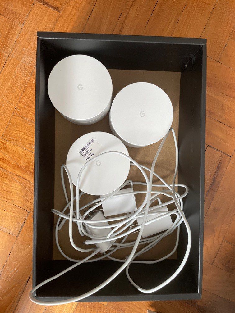 Google Wifi Mesh Router (3 hubs), Computers & Tech, Parts & Accessories ...
