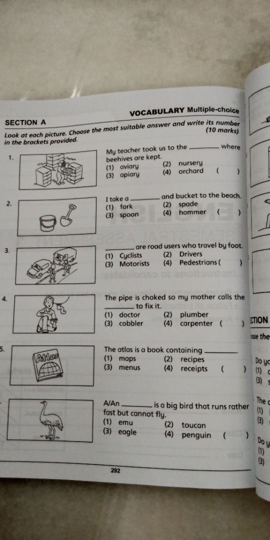 Grammar, Vocabulary & Comprehension (Primary 2), Hobbies & Toys, Books ...