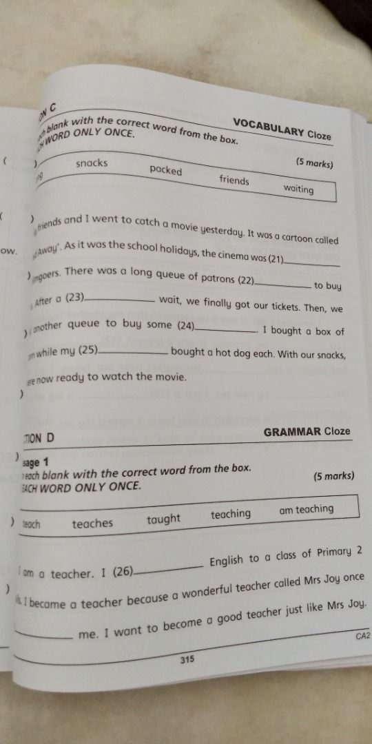 Grammar, Vocabulary & Comprehension (Primary 2), Hobbies & Toys, Books ...