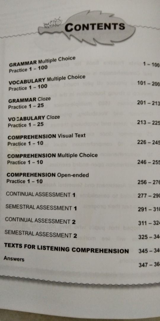 Grammar, Vocabulary & Comprehension (Primary 2), Hobbies & Toys, Books ...