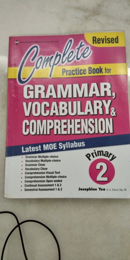 Grammar, Vocabulary & Comprehension (Primary 2), Hobbies & Toys, Books ...