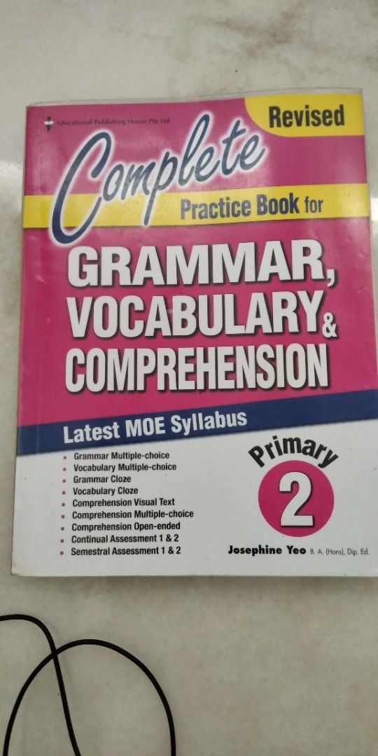 Grammar, Vocabulary & Comprehension (Primary 2), Hobbies & Toys, Books ...